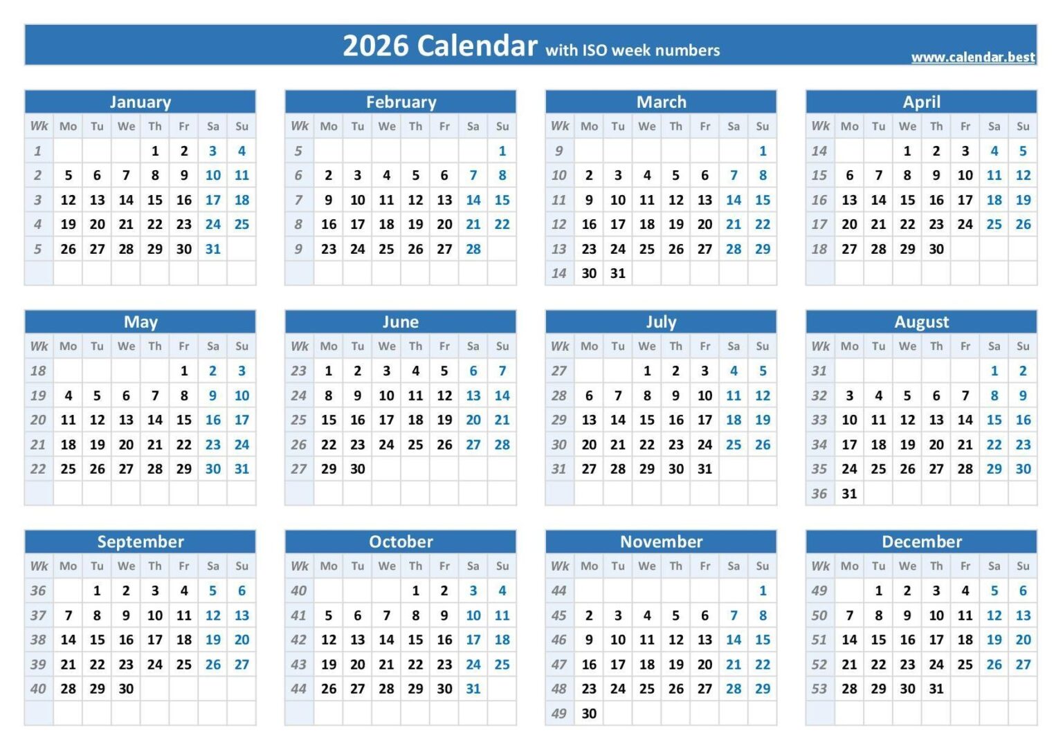 Imom 2026 Printable Calendar - calendar.mammycares.com