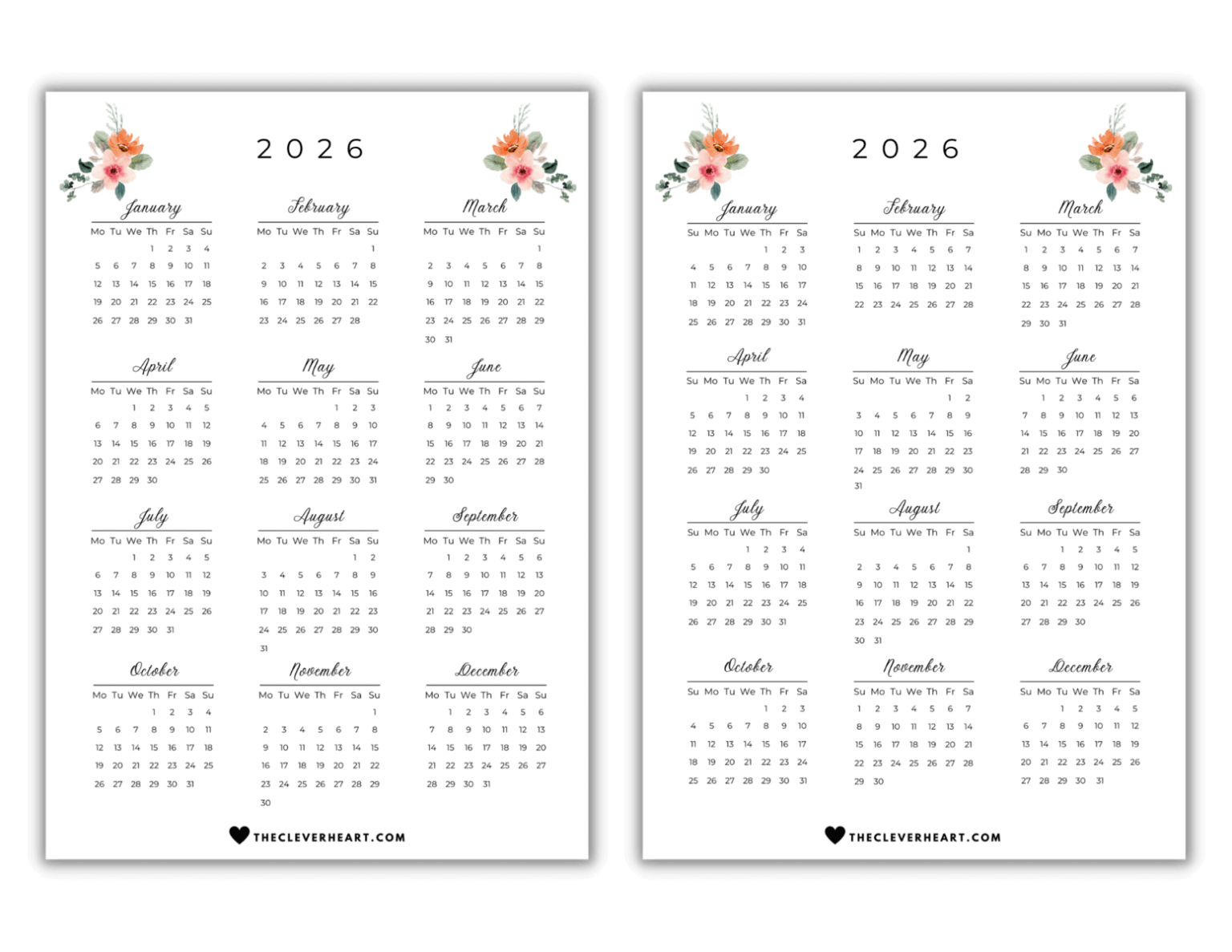 2026 Broadcast Calendar Printable - calendar.mammycares.com